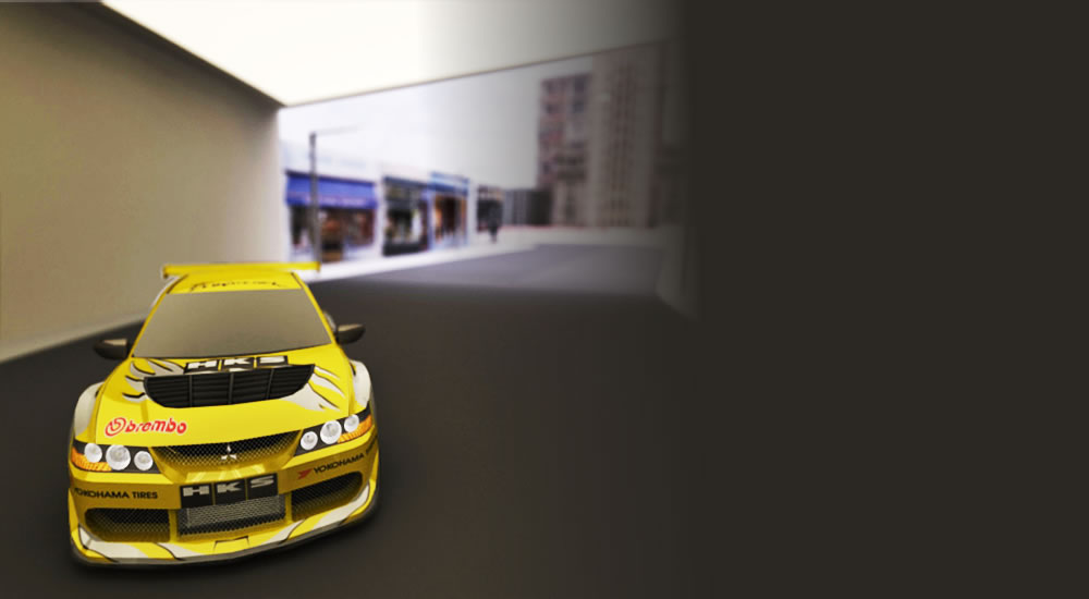 Project Initial Dream - 3D car drifting animation by Jonath Lee